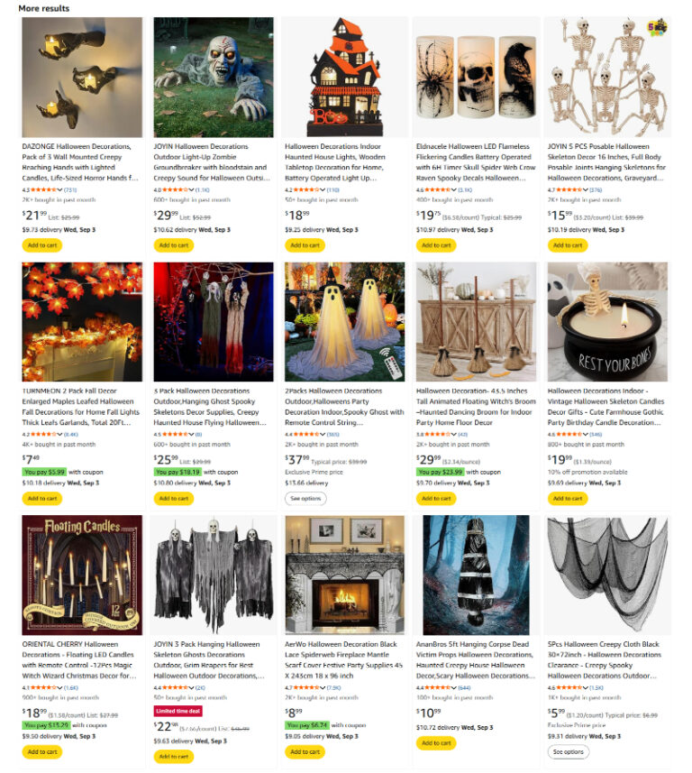 Top Best Selling Halloween Products to Sell in 2025 (on Amazon, Etsy ...