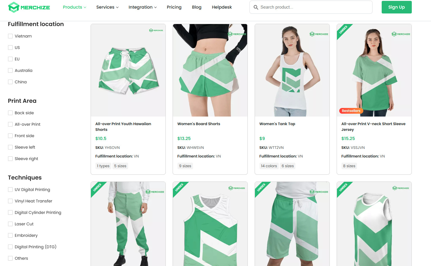 Top 9 print on demand gym clothing sites