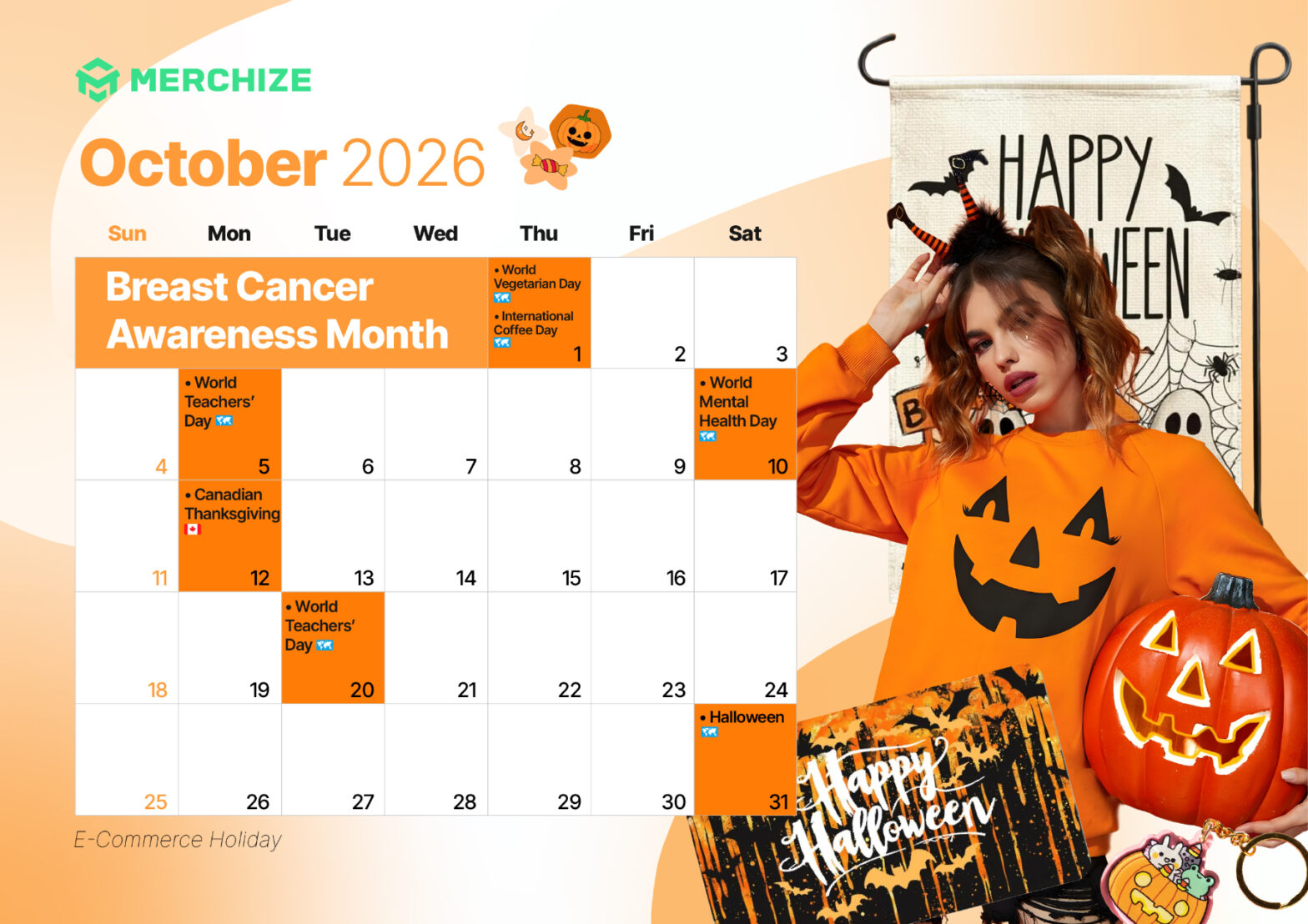E-Commerce Holiday Calendar 2026